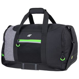 4F 39L Duffle Bag (Black) | Sportpursuit.com