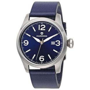 Harding Mens Jetstream HJ0402 Watch (Blue/Silver) | Sportpursuit.com