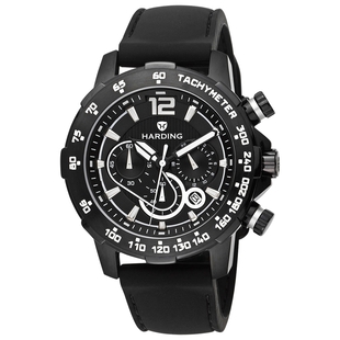 Harding Mens Speedmax HS0301 Watch (Black/Black) | Sportpursuit.com