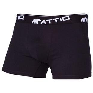 Attiq Mens Meryl Skinlife Boxers (Black) | Sportpursuit.com
