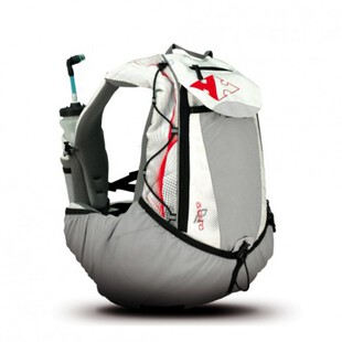 Raidlight Ultralight Olmo 12L Hydration Pack (White/Grey/Red) | Sportp