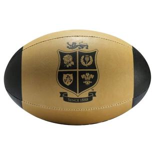 Rhino Lions Limited Editiion Retro Rugby Ball Midi (Brown/Black) | Spo