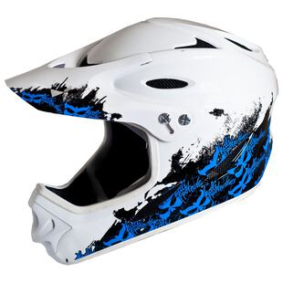 Kali Savara Helmet (Logos White/Blue) | Sportpursuit.com