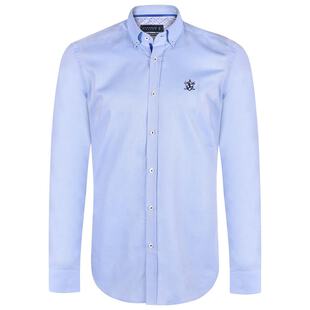 Sir Raymond Tailor Mens Bite Shirt (Blue) | Sportpursuit.com