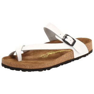 Comfortfusse Womens Fae Sandals (White) | Sportpursuit.com