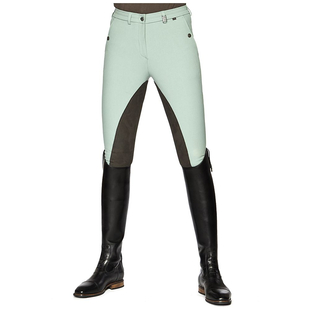 Equirex Womens Riding Breechers (Chinos Green) | Sportpursuit.com