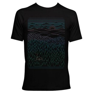 Time 40 Mens Little Clearing T-Shirt (Black) | Sportpursuit.com