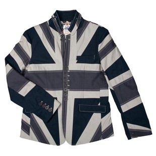 Rhino Mens Union Jack Jacket (Navy) | Sportpursuit.com