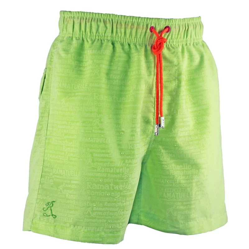 Ramatuelle Mens Magic Print Swim Shorts (Pistache) | Sportpursuit.com