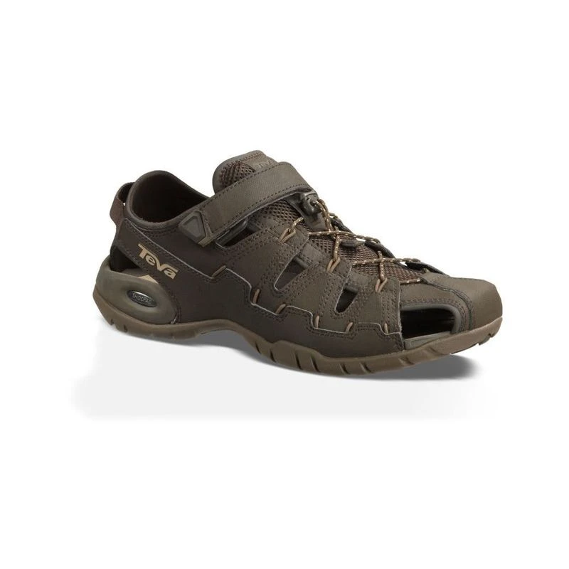 Teva Mens Dozer 4 Sandals (Black Olive) | Sportpursuit.com