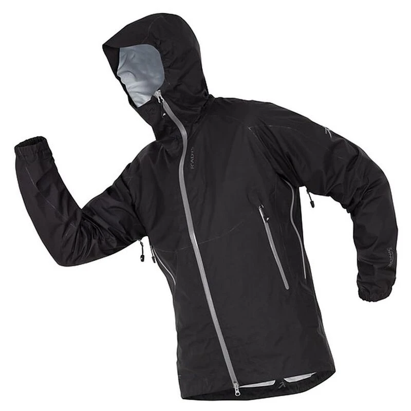 Radys Mens R 1 X-Light Tech Jacket (Black) | Sportpursuit.com