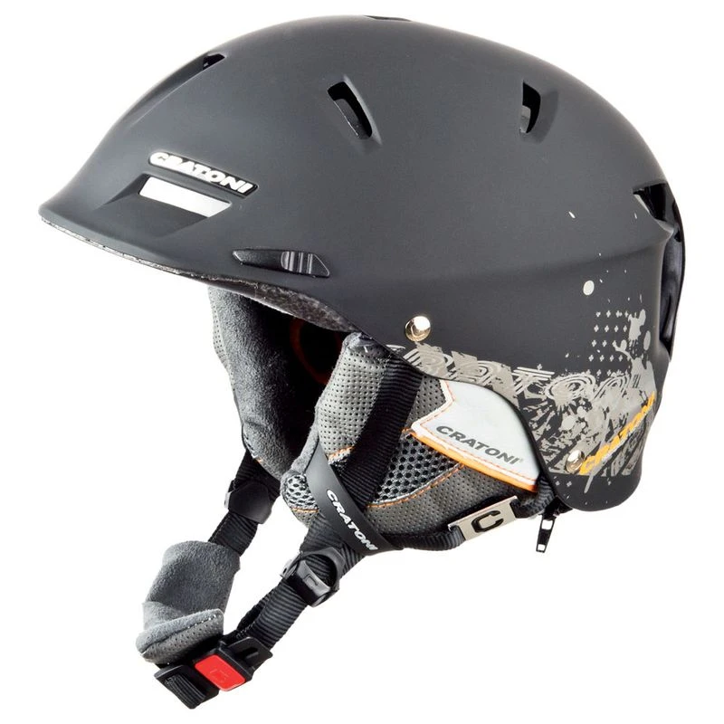 C-Pulse Helmet (Black Amber Rubber Finish)