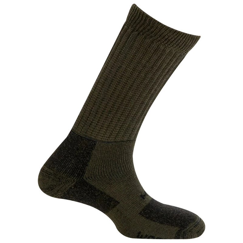 Mund Tesla Merino Blend Trekking Socks (Khaki) | Sportpursuit.com