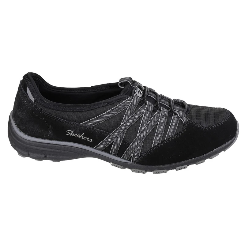 Skechers Womens Active Conversations Holding Aces Shoes (Black/Charcoa