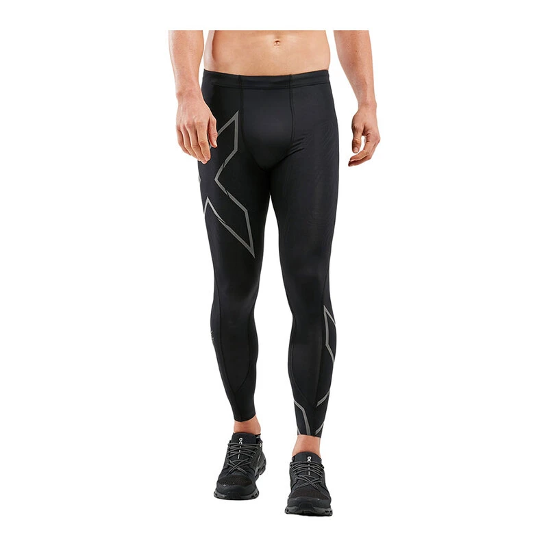 2XU Collants Light Speed Compression Homme (Noir/Black Reflective ...