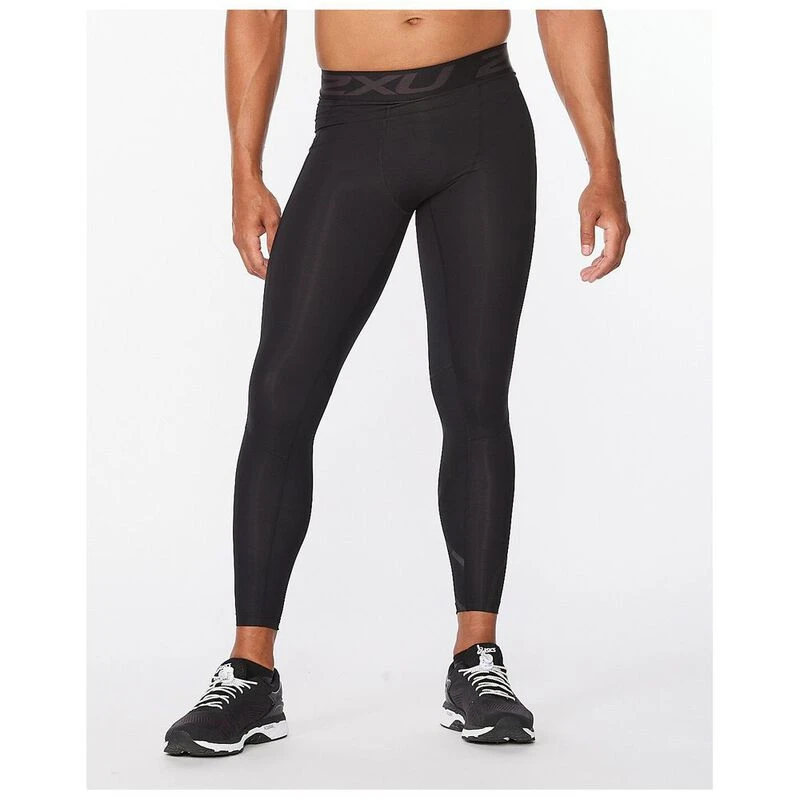 2XU Mens Motion Compression Tights (Black/Nero) | Sportpursuit.com