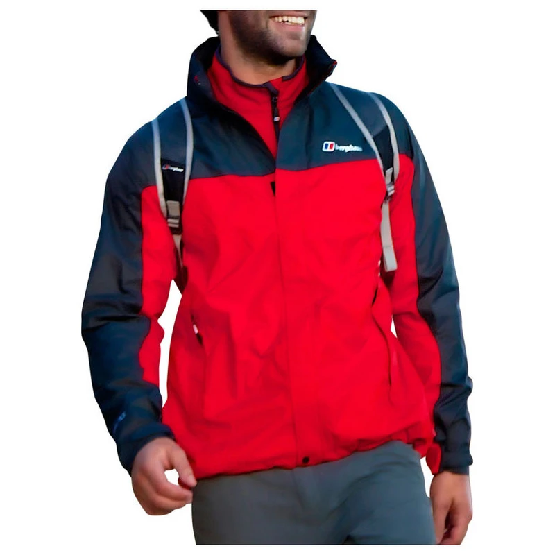 Berghaus Mens Paclite III GTX Jacket (Extrem Red/Thunder) | Sportpursu
