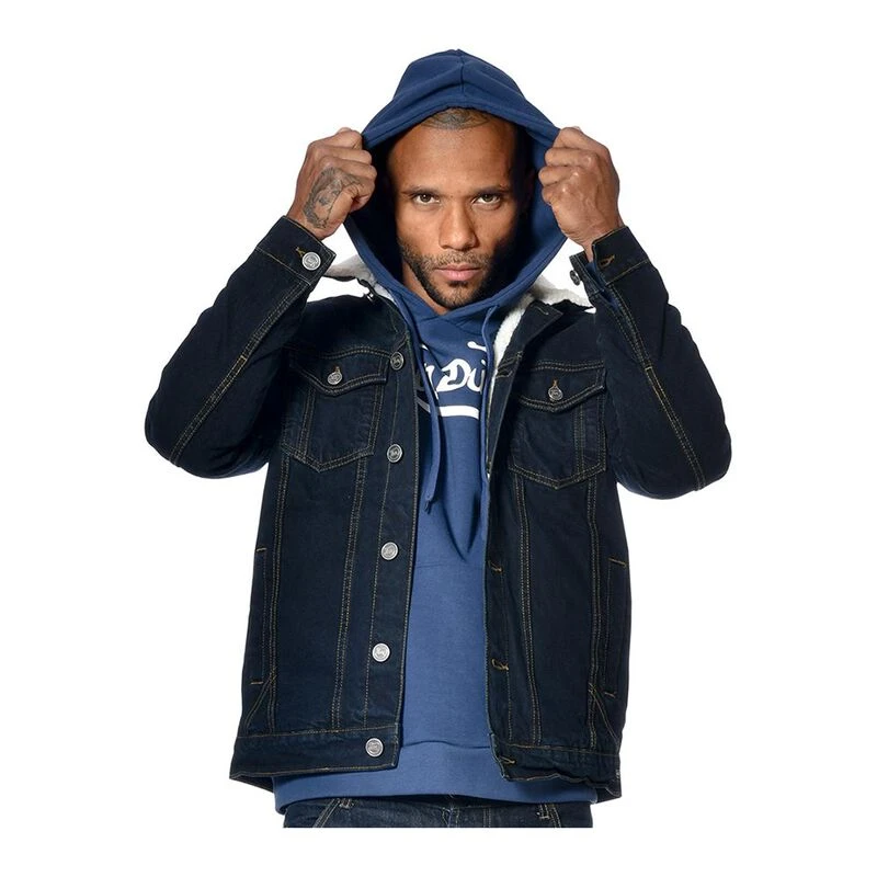 VonDutch Mens Bill Jacket (Blue) | Sportpursuit.com