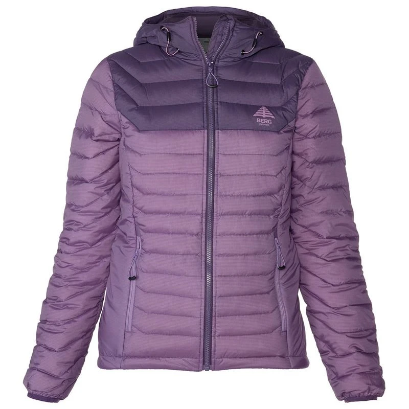 Berg Womens Kalani Down Jacket (Nightshade) | Sportpursuit.com
