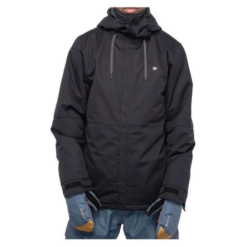 686 Mens Foundation Jacket (Black) | Sportpursuit.com