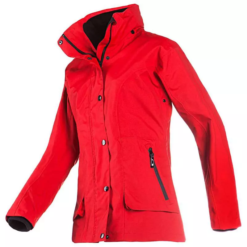 Baleno Womens Dynamica Waterproof Jacket (Red) | Sportpursuit.com