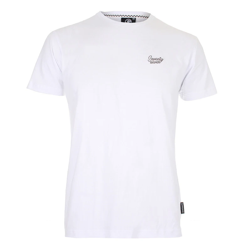 Seventyseven Mens Signature T-Shirt (White) | Sportpursuit.com