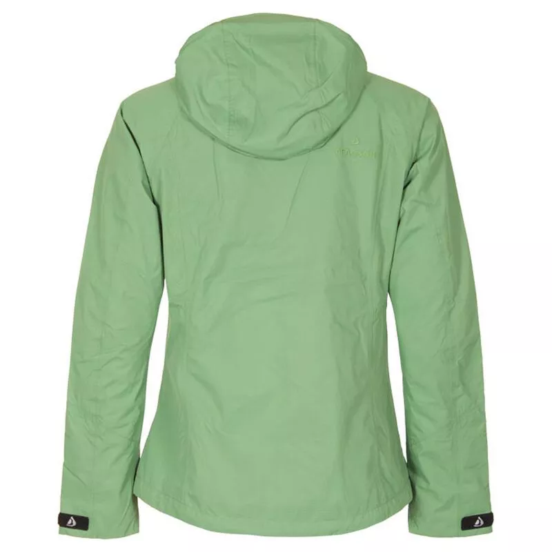 Bergson Womens Rockrider Packaway Jacket (Fluorite Green) | Sportpursu