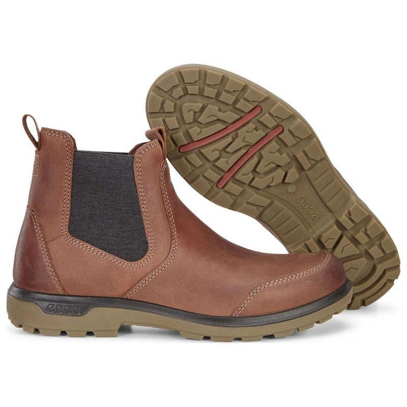 Ecco Mens Whistler Boots Cognac Drago Sportpursuit