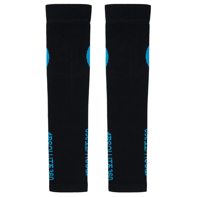 Absolute360 Manchettes seamless (Noir/Turquoise) | privatesportshop.fr