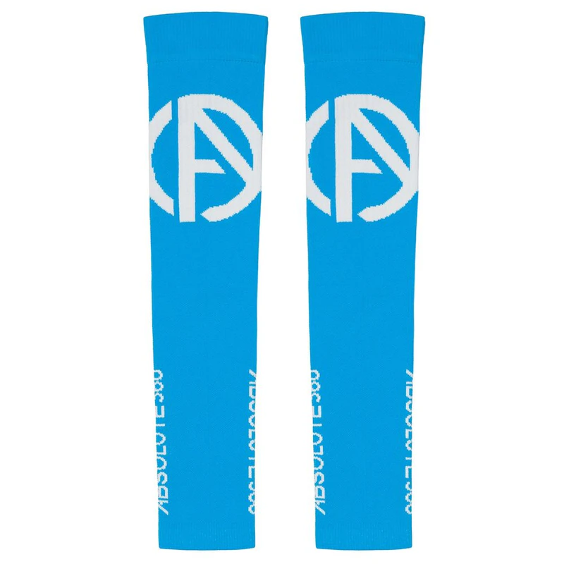 Absolute360 Manchettes seamless (Turquoise/Blanc) | privatesportshop.f