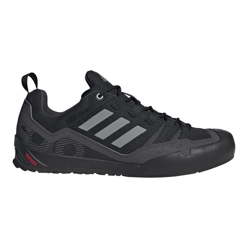 Adidas Terrex Swift Solo Approach Shoes (Black) | Sportpursuit.com