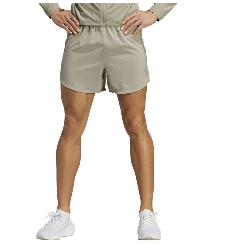 Adidas Mens Designed 4 Running Shorts (Silver Pebble) | Sportpursuit.c