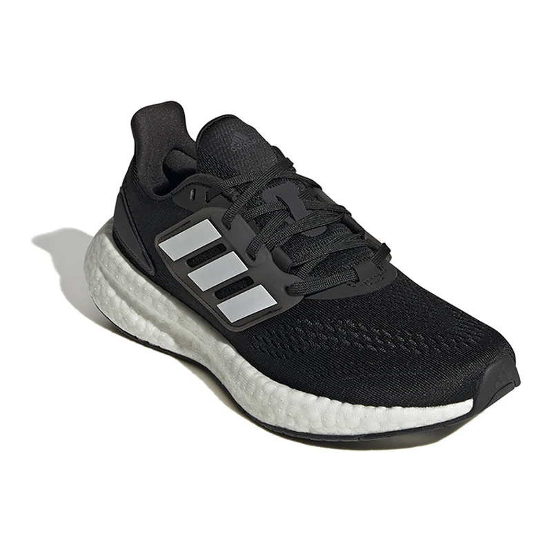 Adidas Womens Pureboost 22 Running Shoes (Black) | Sportpursuit.com