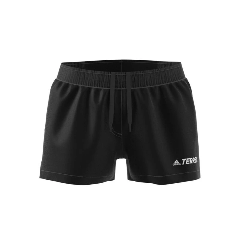 Adidas Womens Trail Short Shorts (Black) | Sportpursuit.com