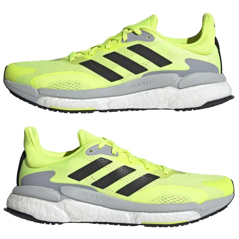 Adidas Mens Solar Boost 3 Shoes (Solar Yellow) | Sportpursuit.com