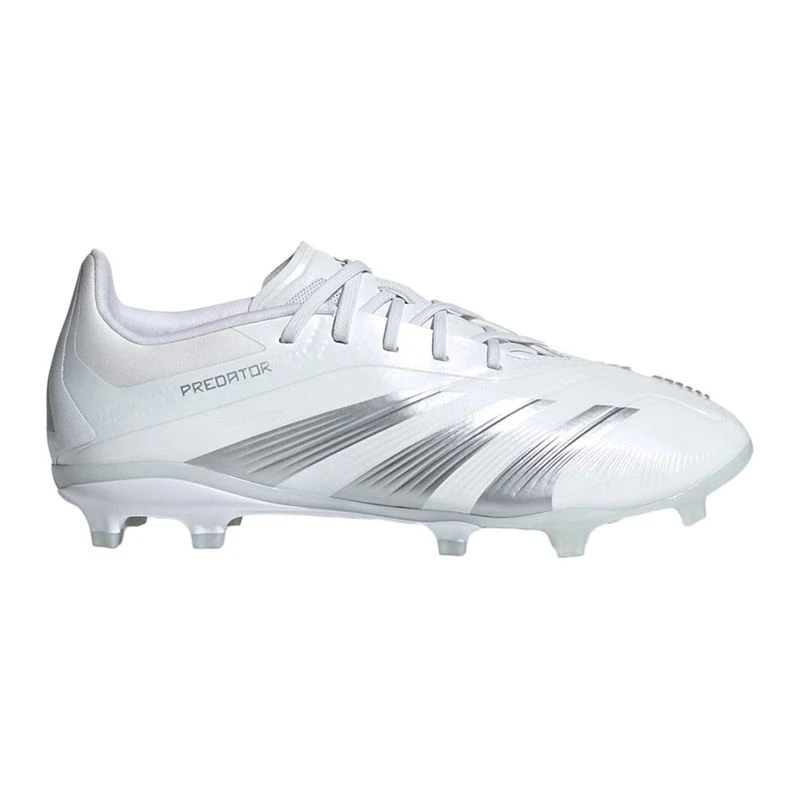 Adidas Kids Predator Elite FG J Firm Ground Football Boots (White) | S