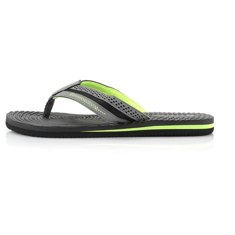 Alpine Pro Mens Bern Flip Flops (Neon Safety Yellow) | Sportpursuit.co