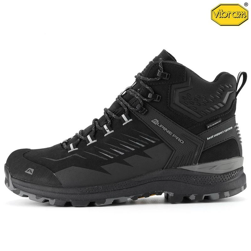 Alpine Pro Merse Hiking Shoes (Black) | Sportpursuit.com