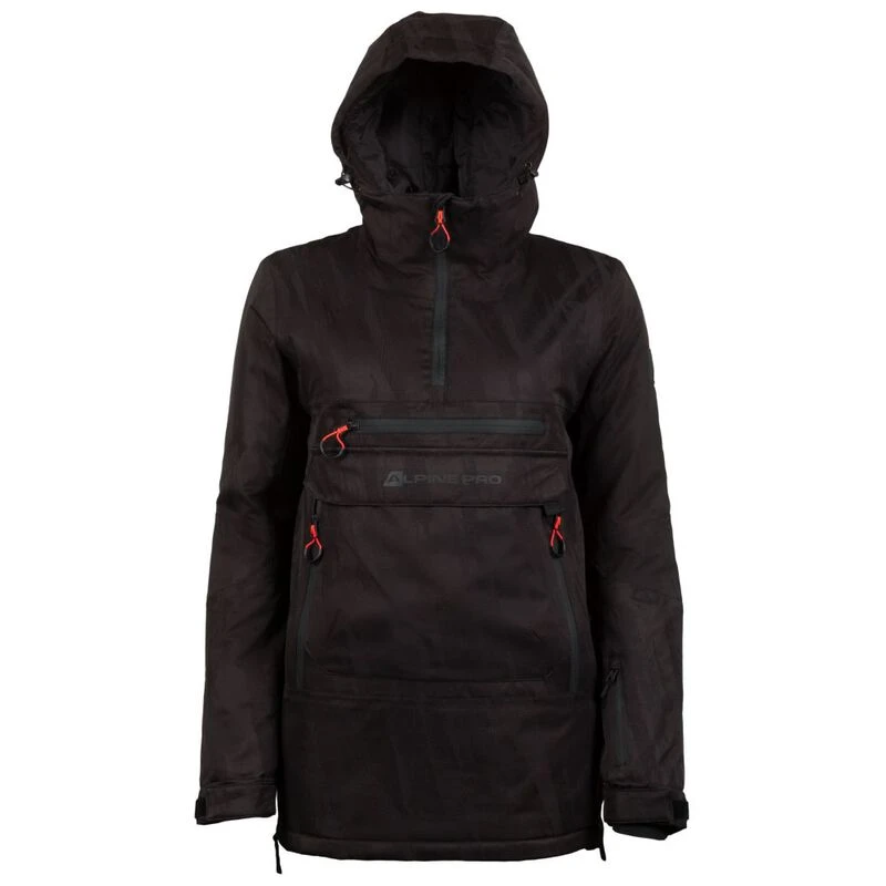 Alpine Pro Womens Cloca Jacket (Black) | Sportpursuit.com