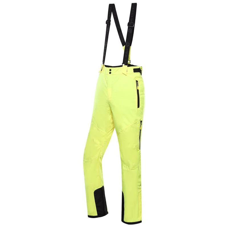 AlpinePro Mens Lermon Trousers (Yellow) | Sportpursuit.com