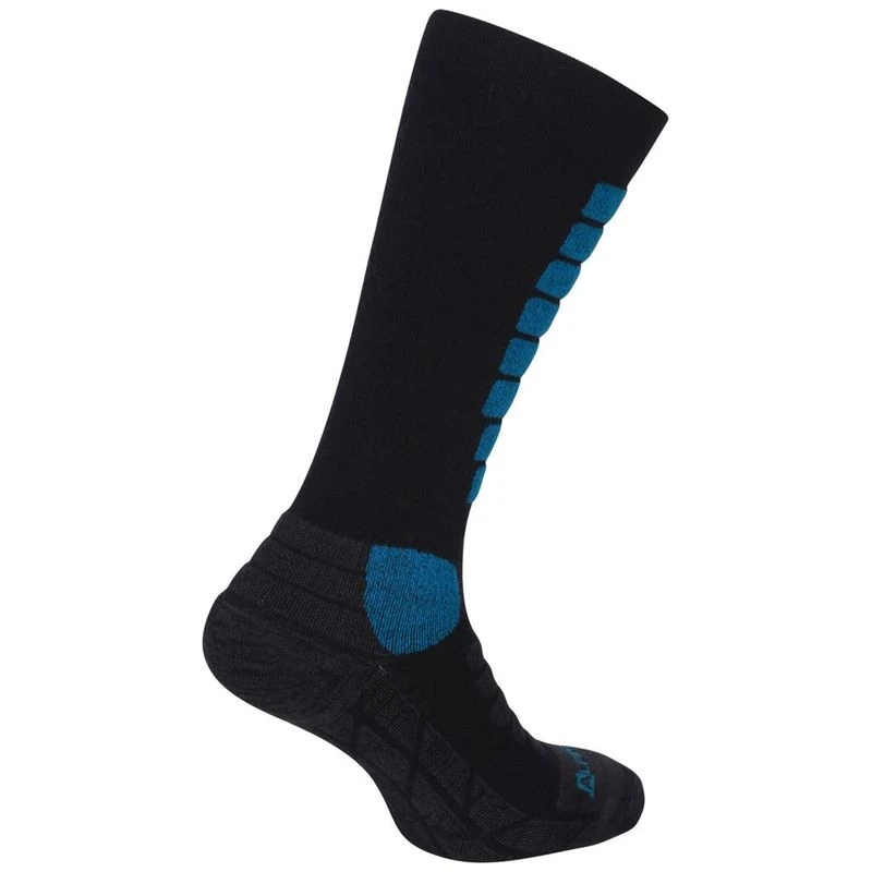 Alpine Pro Rode Socks (Mykonos Blue/Neon Green Gecko) | Sportpursuit.c