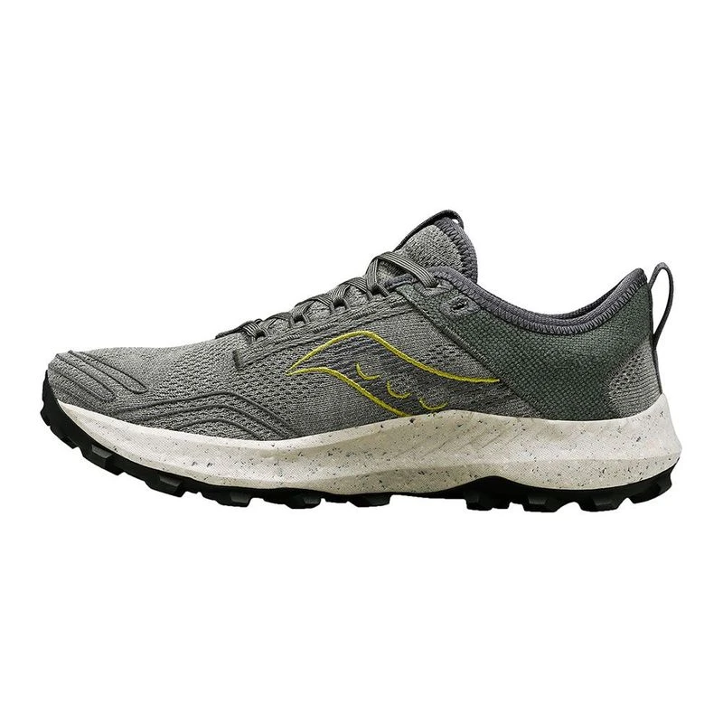 Saucony Mens Peregrine RFG Trail Running Shoes (Grey) | Sportpursuit.c
