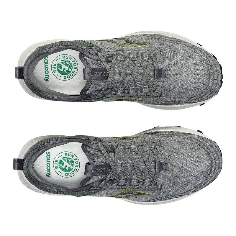 Saucony Mens Peregrine RFG Trail Running Shoes (Grey) | Sportpursuit.c