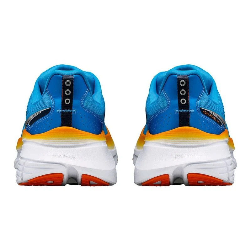 Saucony Mens Guide 17 Running Shoes (Blue) | Sportpursuit.com