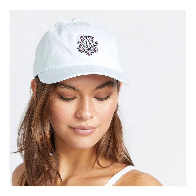 volcom cap white