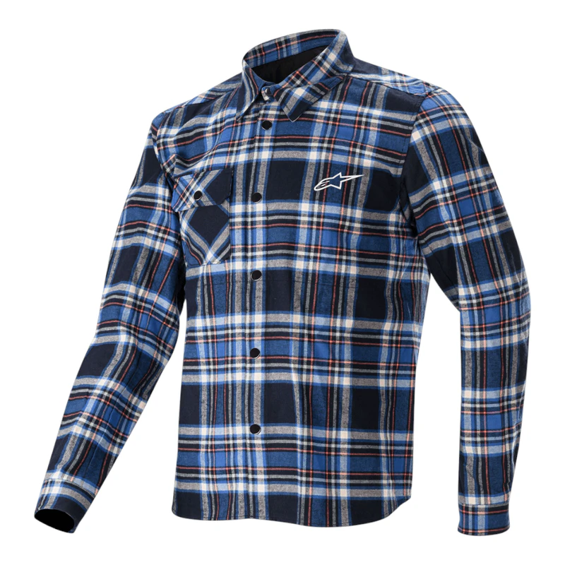 Alpinestars Mens Whistler Wind Block Shirt (Blue) | Sportpursuit.com
