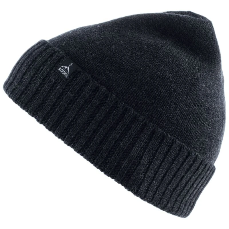 Altidude Plain Merino Beanie (Dark Grey) | Sportpursuit.com