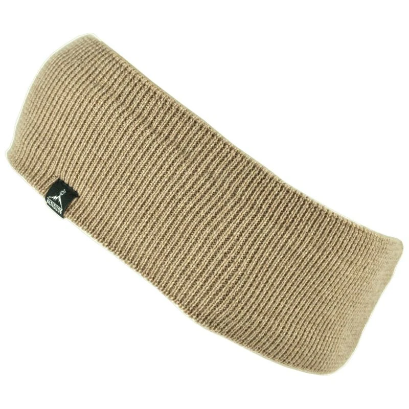 Altidude Merino Headband (Beige) | Sportpursuit.com