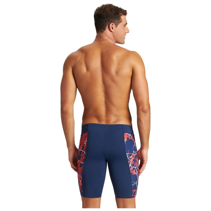 Arena Mens Earth Swimwear (Navy-Red) | Sportpursuit.com
