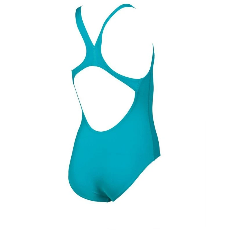 Arena Girls Solid Pro Swimwear (Green/Aphrodite) | Sportpursuit.com